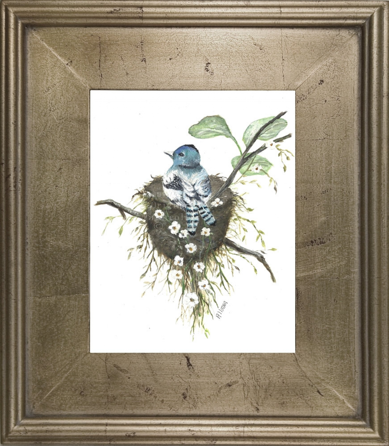 Original Watercolor Painting Archival Print," Protecting the Nest ...
